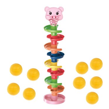 Ball Ramp Toys - Ball Race for s with 4 Mini Ball and - Walmart.com