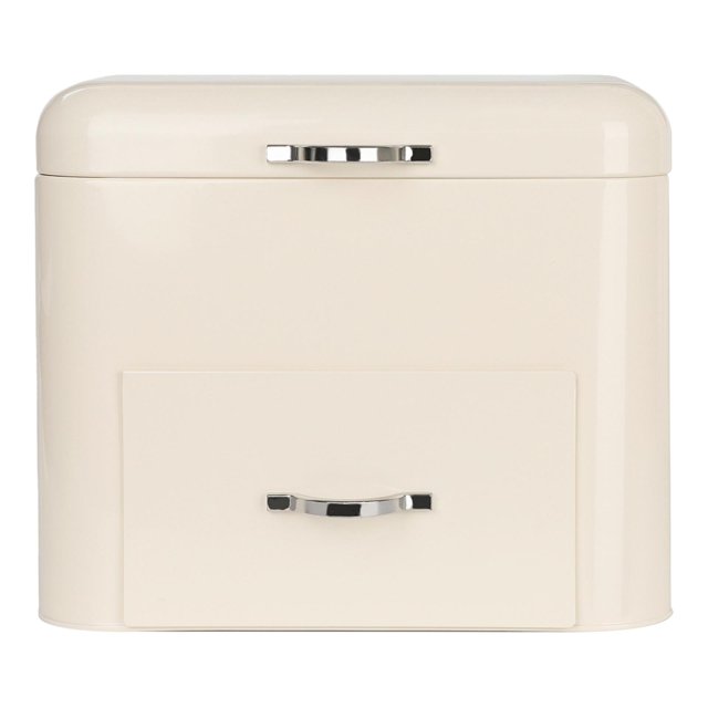 Hellery Bread Box, Bread Holder with Lid And Drawer, Bread Bin, Bread ...