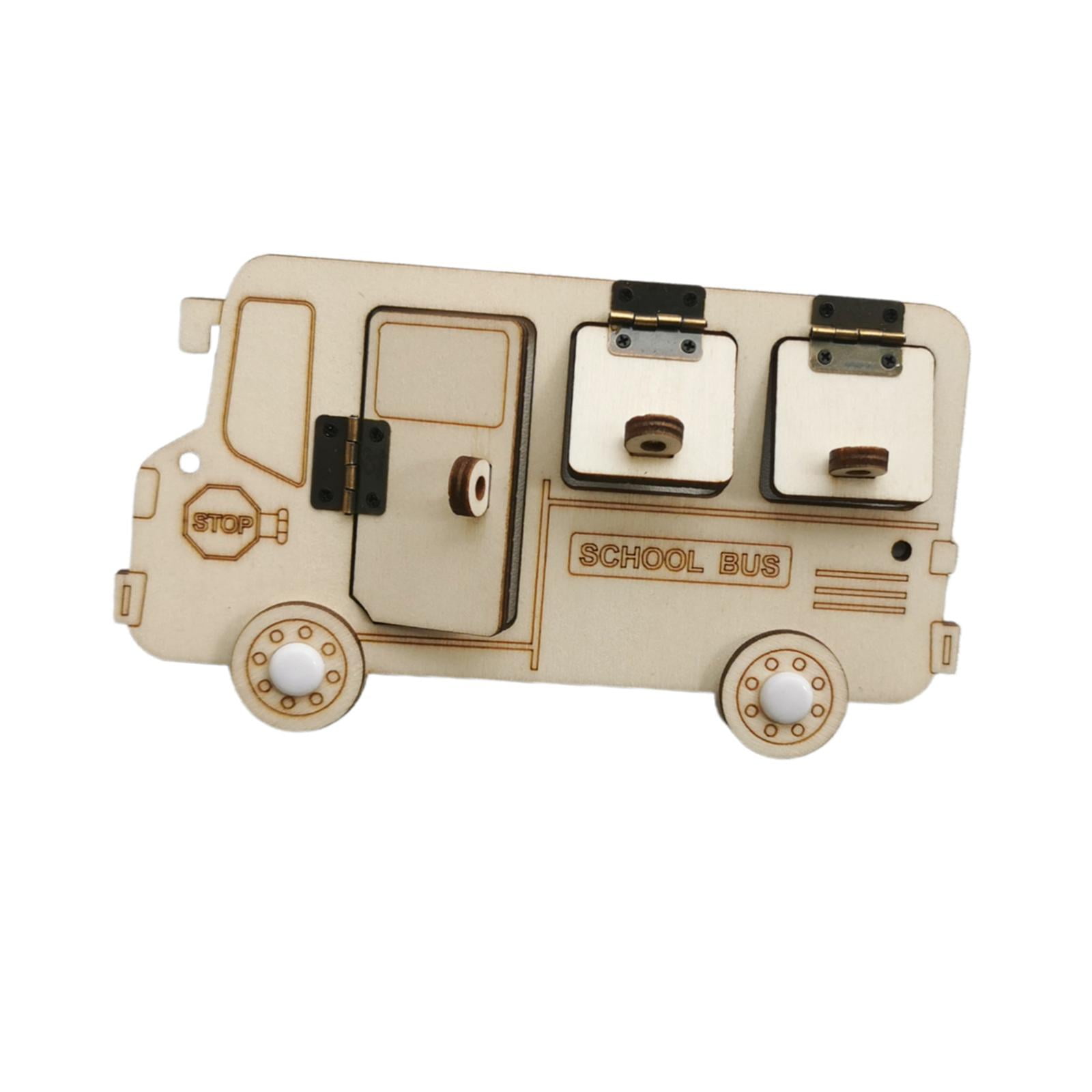 Hellery Busy Board DIY Accessories Travel Toy, Learning Activities ...