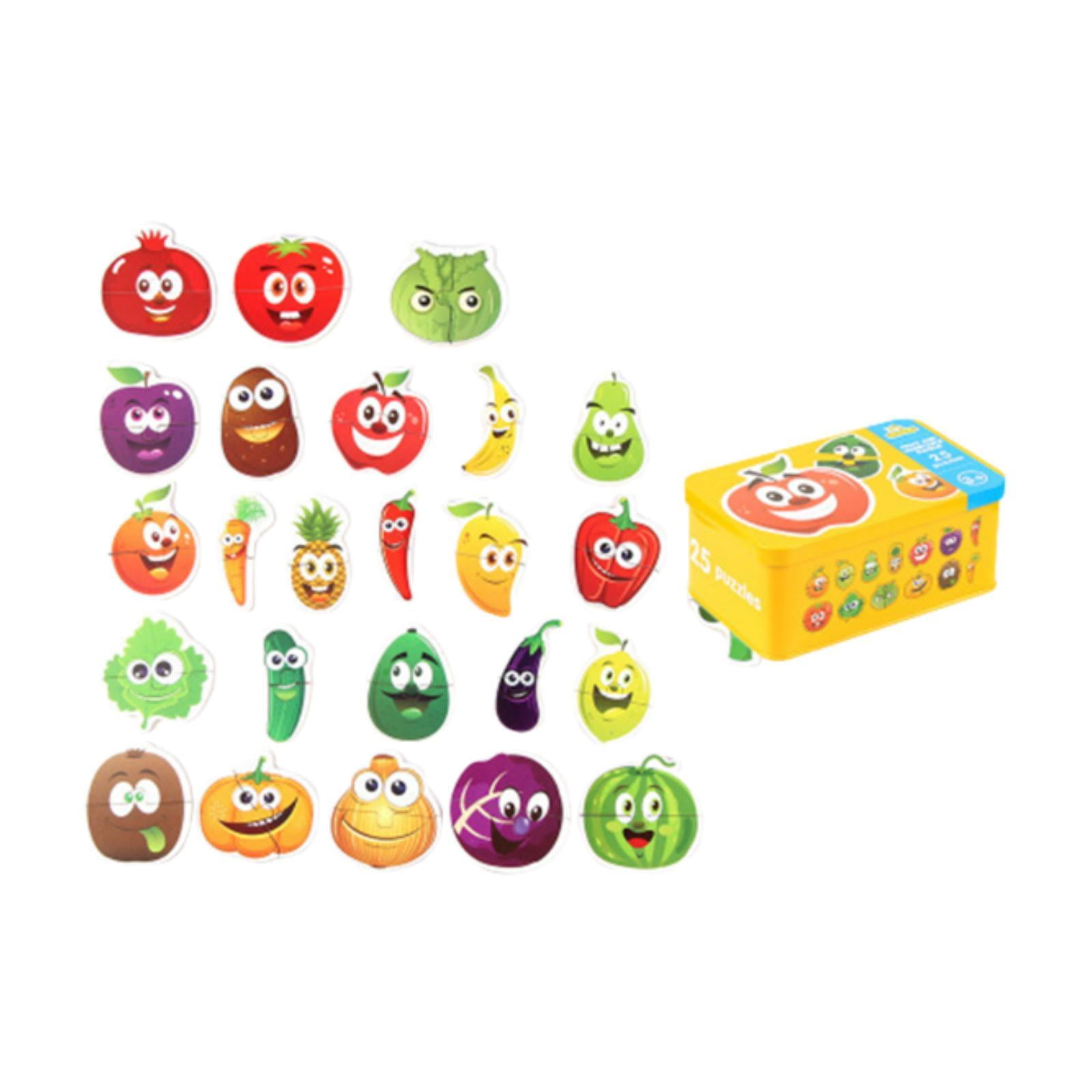 Hellery Cartoon Puzzle Montessori Toy Sensory Development Creativity ...