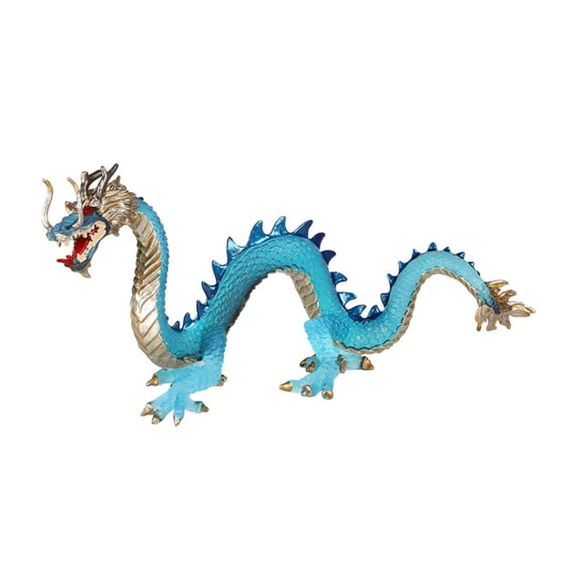 Hellery Chinese Dragon Figurine, Classic Chinese Legendary Mythical ...