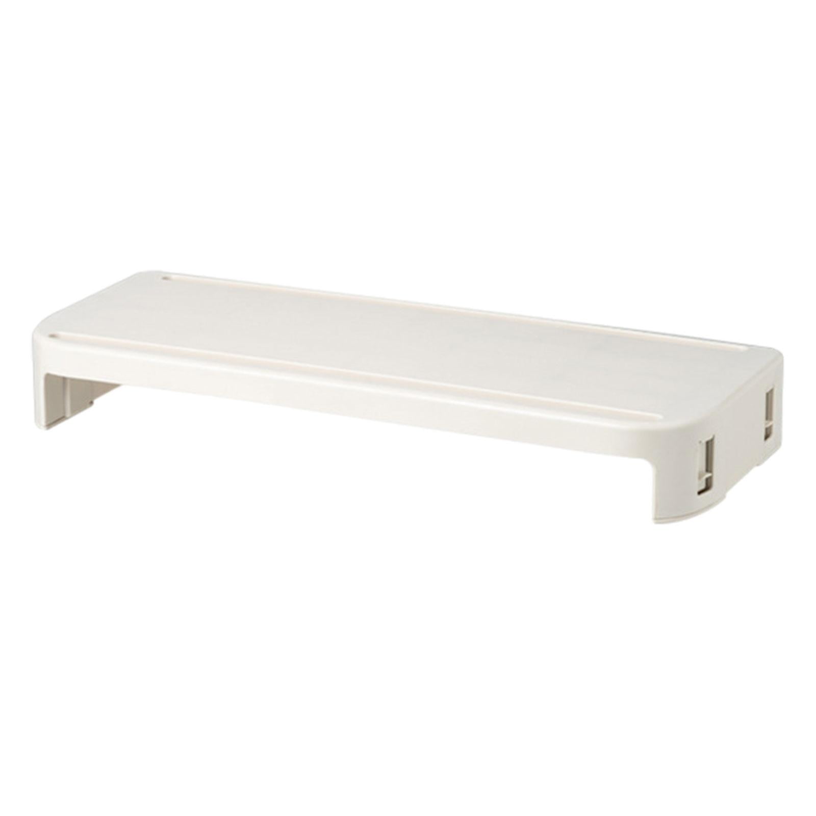 Hellery Desktop Monitor Stand Riser Desk Shelf Riser Storage Organizer ...