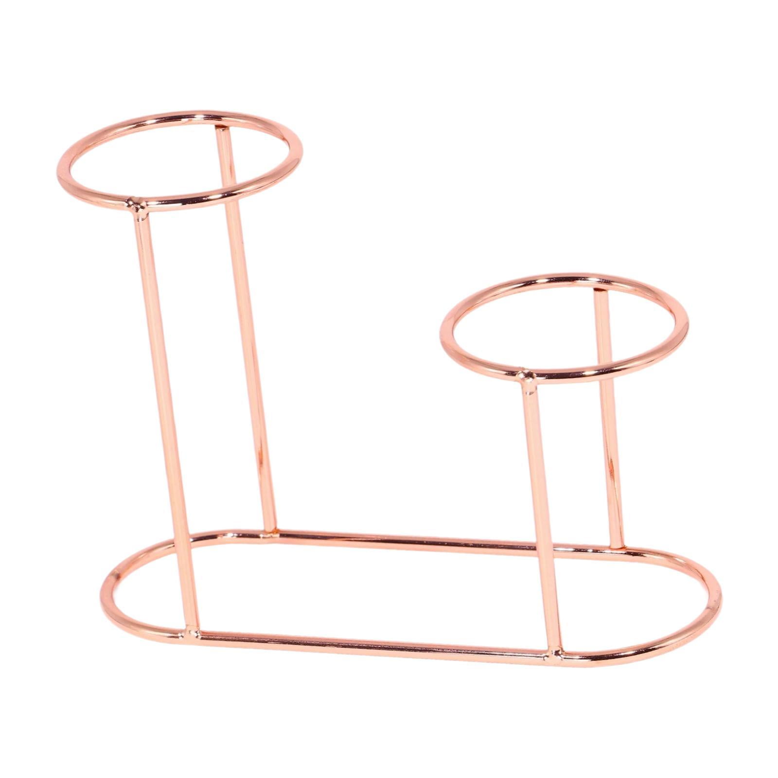 Hellery Glass Ball Stand Ball Display Metal Base Stand Saving Space ...