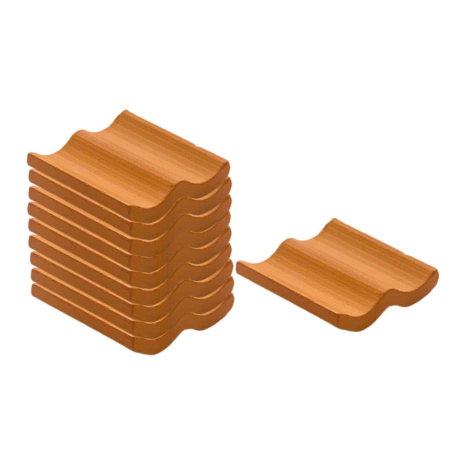 Hellery Mini Roof Tiles Dollhouse Decor Sturdy Scene Decoration ...
