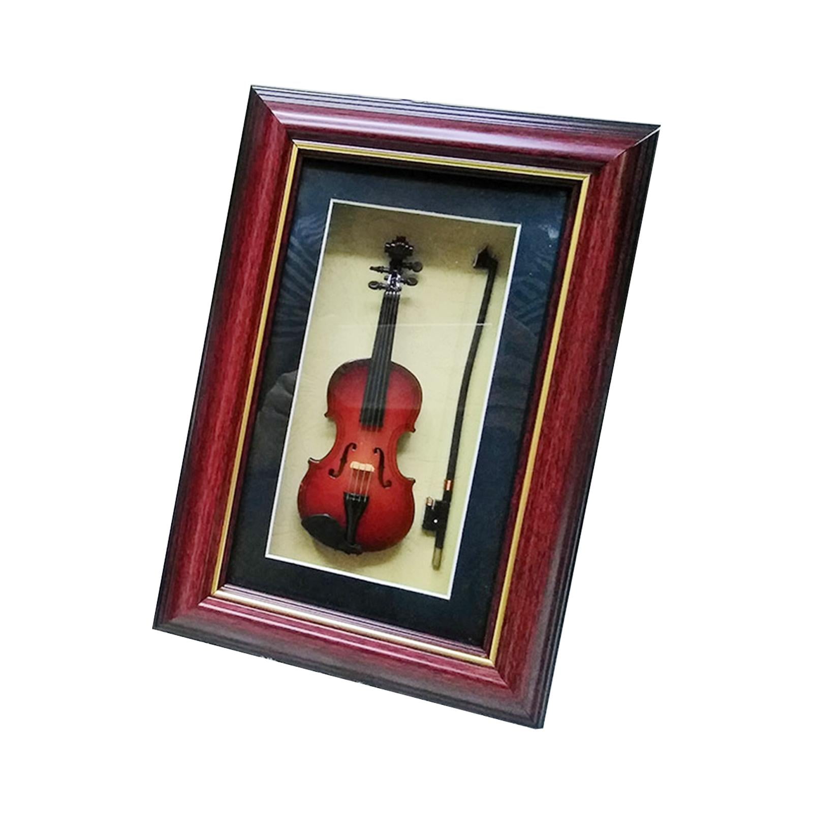 Hellery Miniature Musical Instrument Model Photo Frame, Photo Props ...