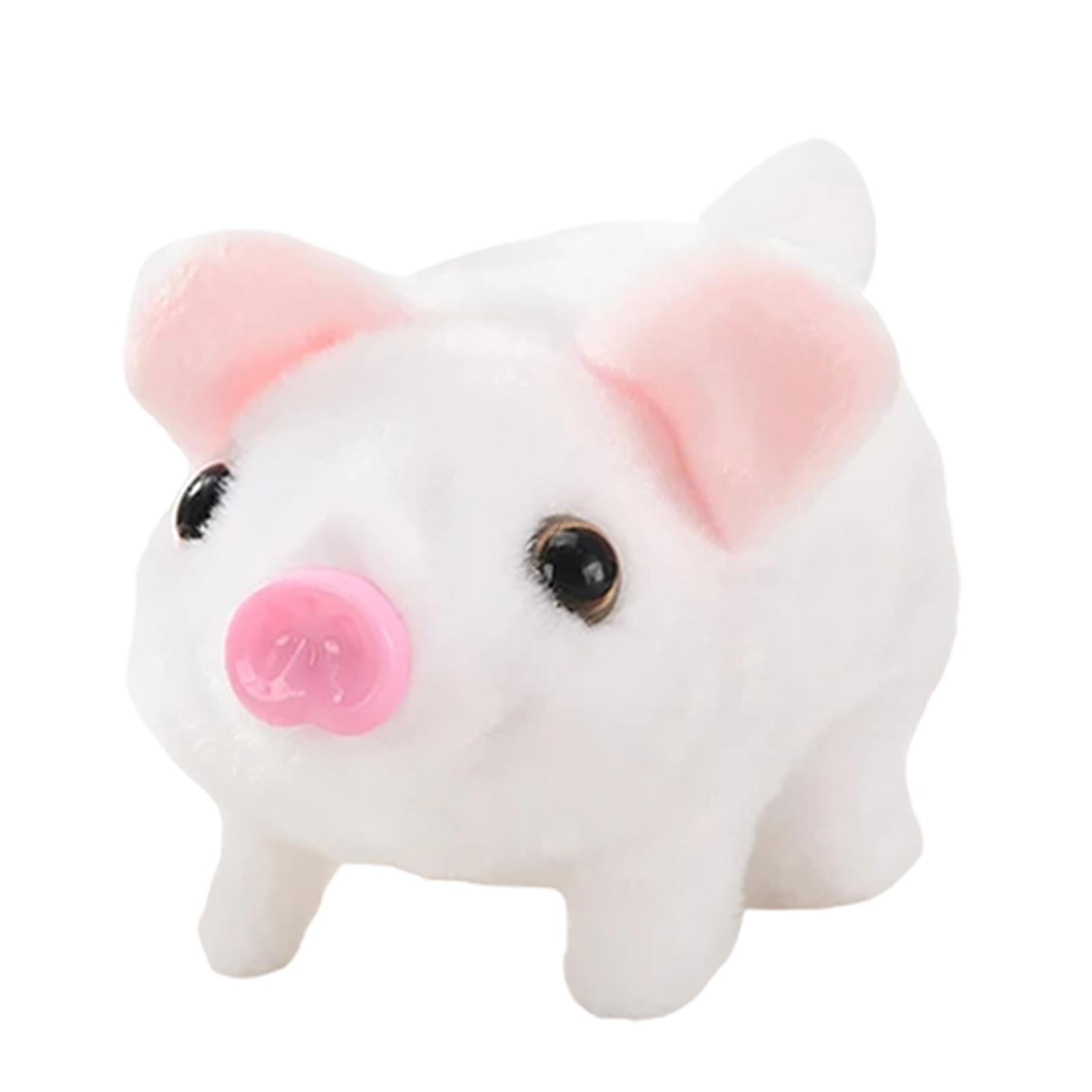 Hellery Plush Toy Pig Electronic Toy Piggy Lifelike Interactive Piglet ...