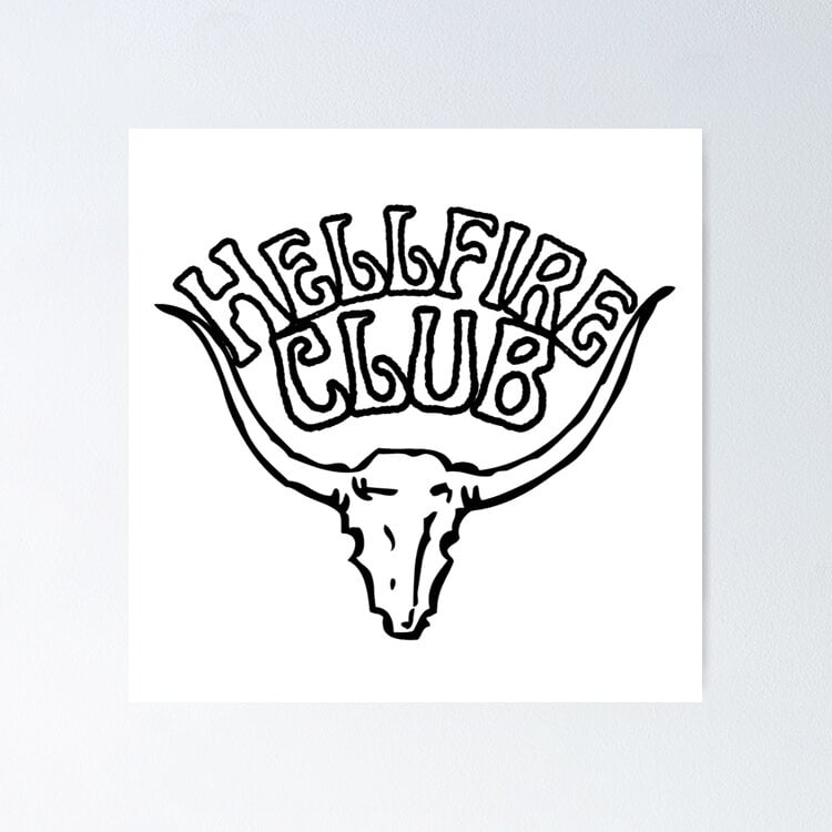 Hellfire Club Poster- Unframed Poster | Wall Art | Perfect For Home ...