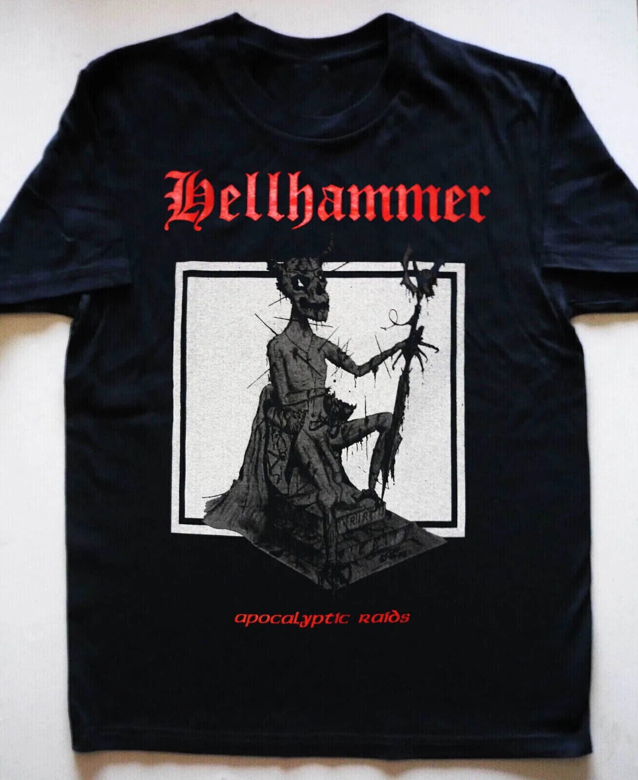 Hellhammer band Apocalyptic Raids Gift For Fans Unisex S-5XL Shirt - Walmart.com