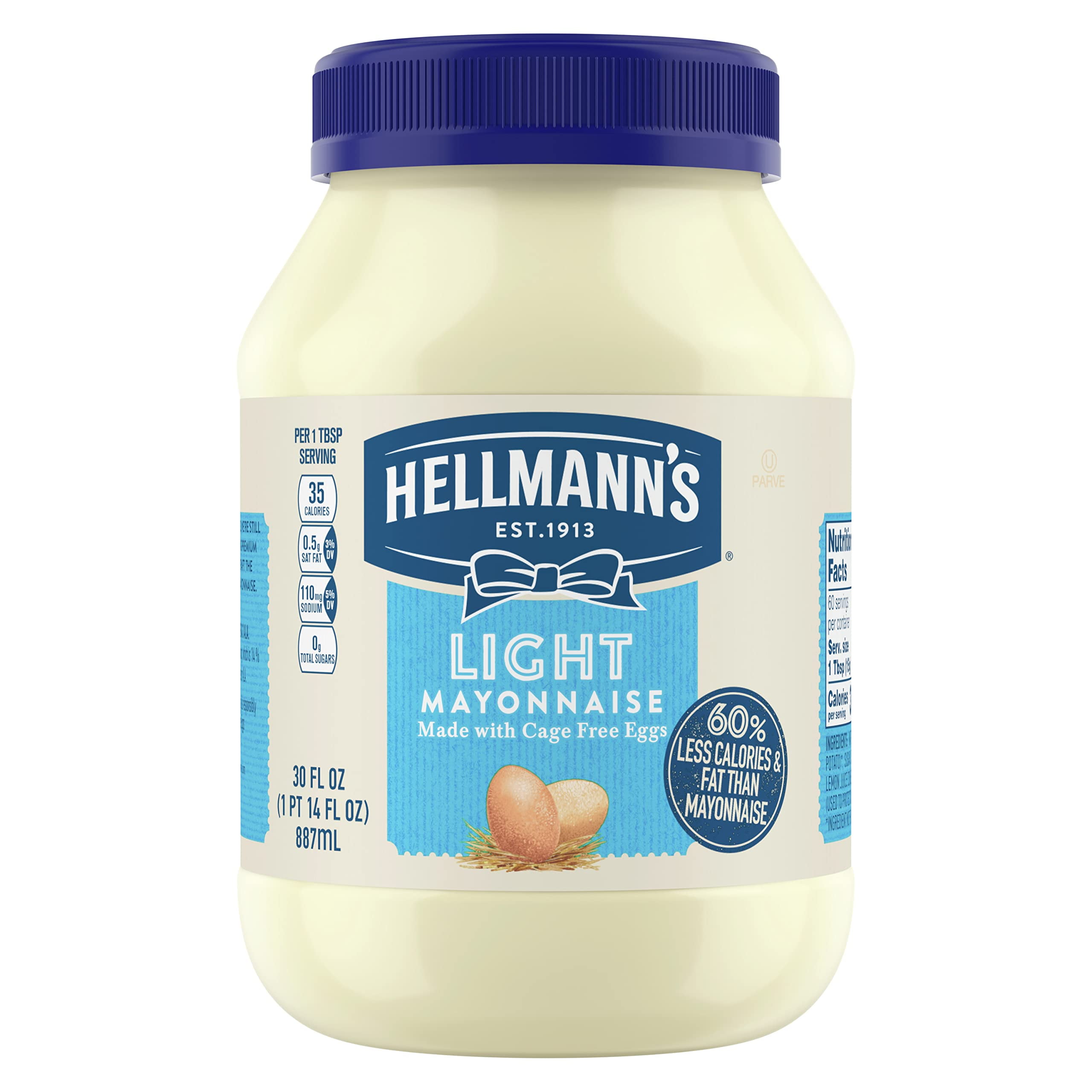 Hellmann,S Light Mayonnaise Creamy Condiment For Sandwiches And Simple ...