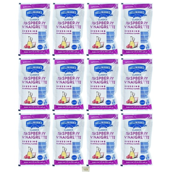 Hellmann's Classic Raspberry Vinaigrette Dressing 1.5 oz. Packet | No ...