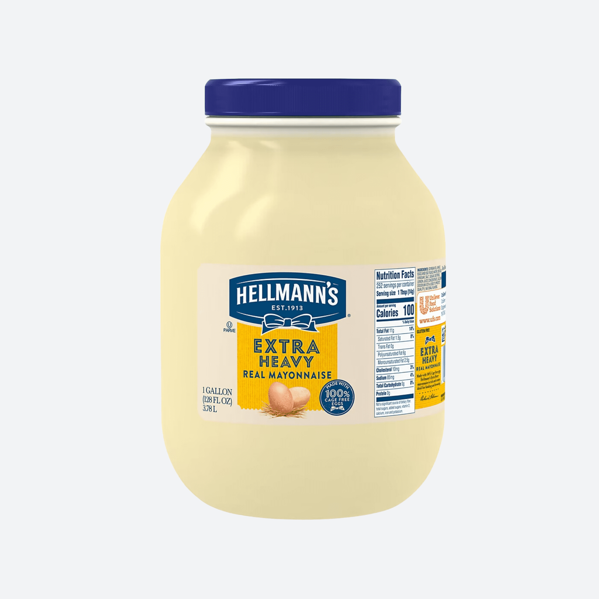 Hellmann's Extra Heavy Real Mayonnaise 1gal - Walmart.com
