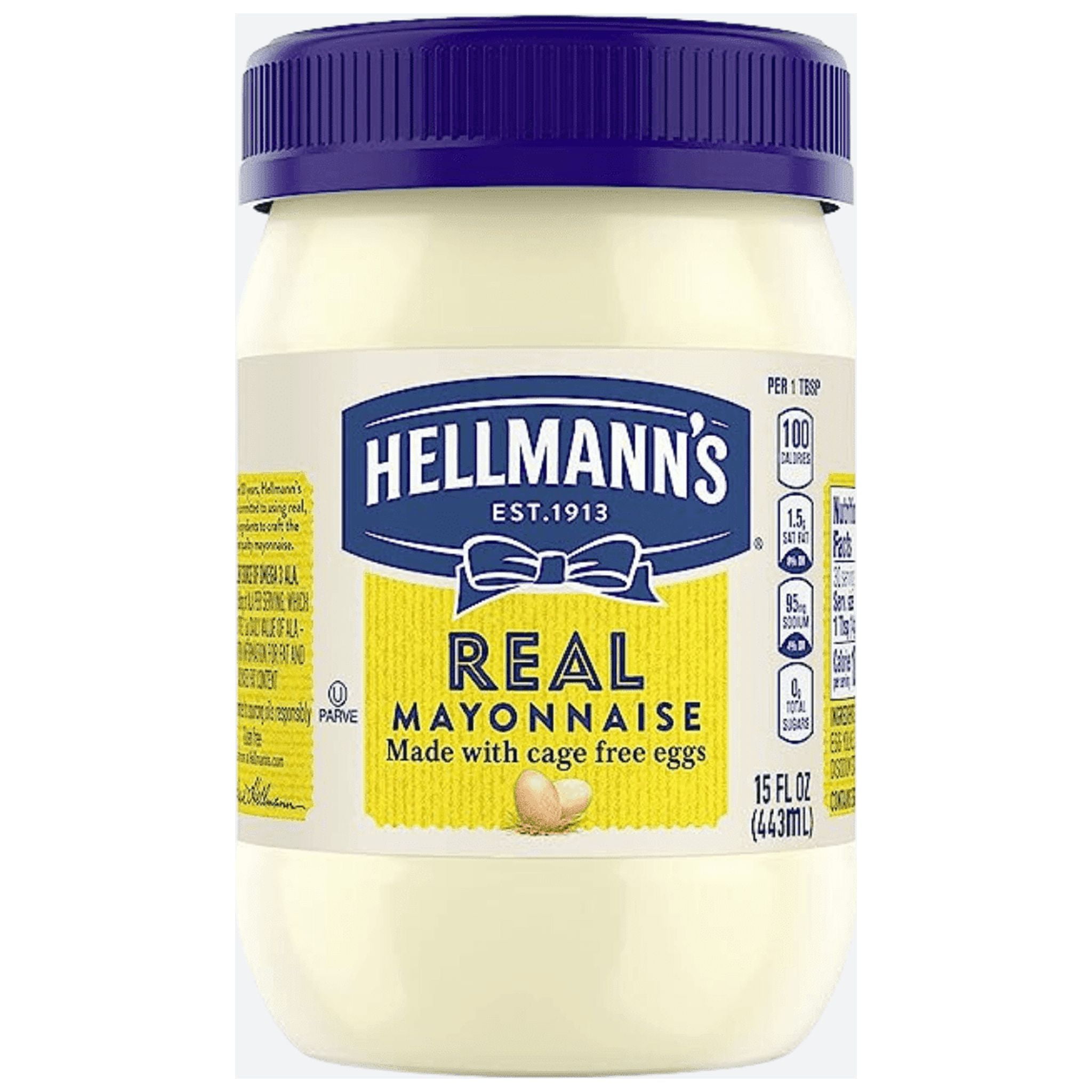 Hellmann's Real Mayonnaise-15oz-Classic Creaminess for Culinary ...