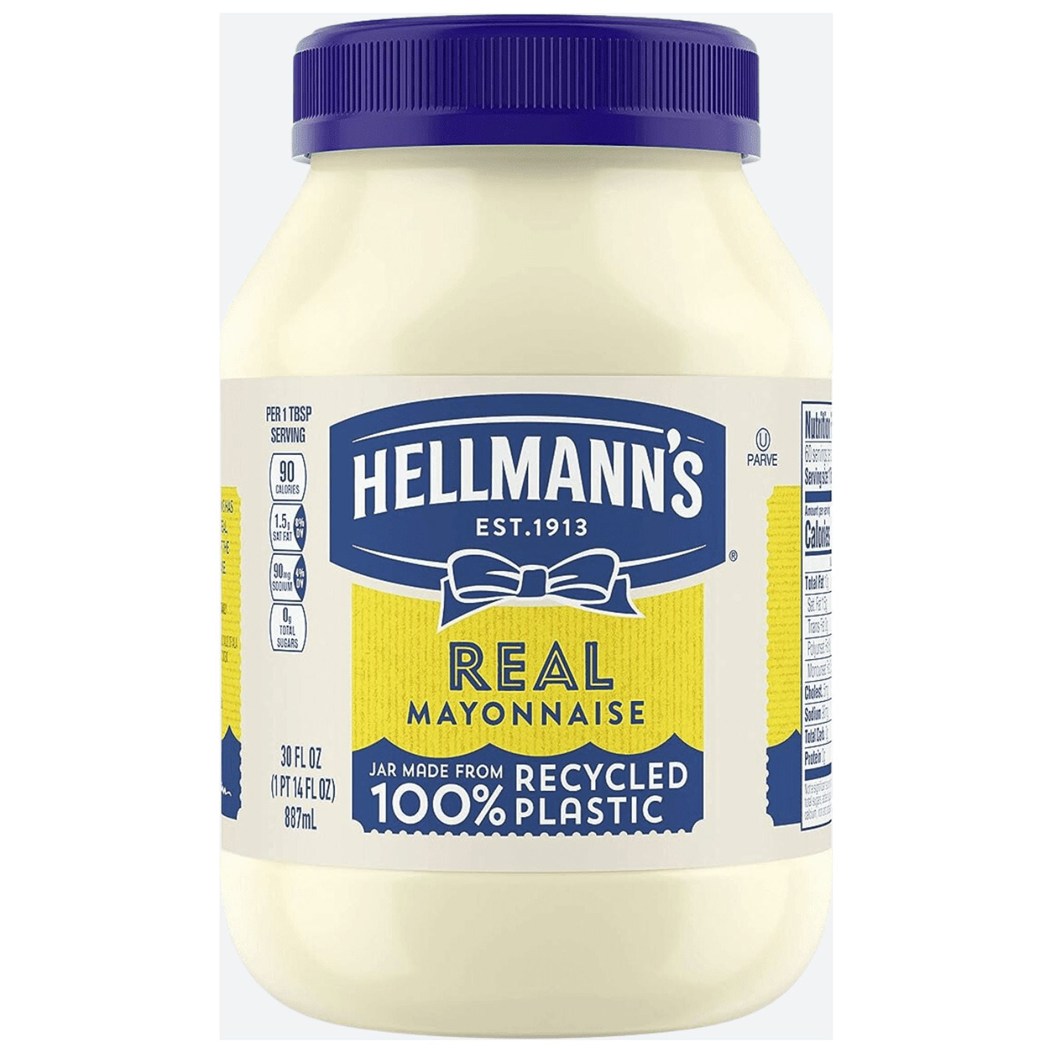Hellmann's Real Mayonnaise, Classic Creamy Flavor, Versatile Usage ...