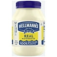 Hellmann's Real Mayonnaise, Classic Creamy Flavor, Versatile Usage, 30oz Jar - Walmart.com