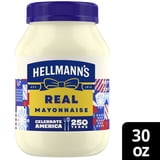 Hellmann's, Mayonnaise, 30 Fl oz Jar, Real Mayonnaise Gluten-Free ...