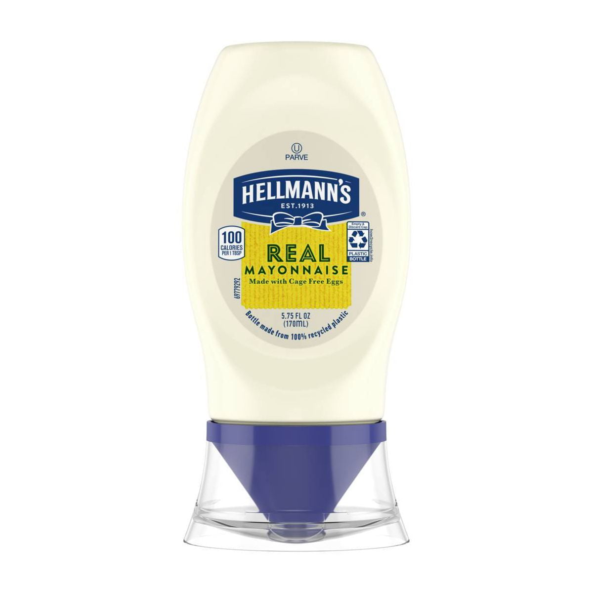 Hellmann's Squeeze Real Mayonnaise - 5.75 fl oz - Walmart.com