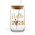 Hello 2025 Australian Cattle Dog Celebrates Happy New Year Firework ...