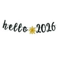 Hello 2026 Banner- Happy New Year 2026 Party Supplies,2026 New Years ...