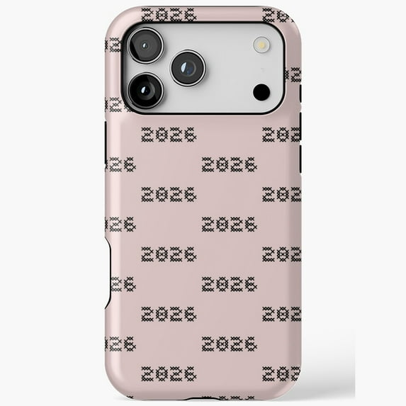 Hello 2026 Bright Typography Phone Case iPhone Case 17 through 11 Pro ...
