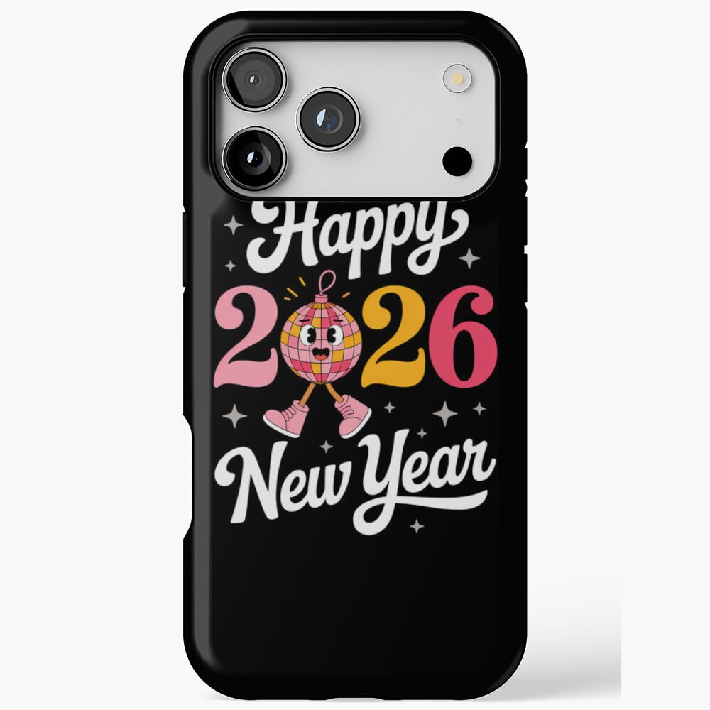 Hello 2026 Disco Ball New Years Eve iPhone Case 17 through 11 Pro Max ...