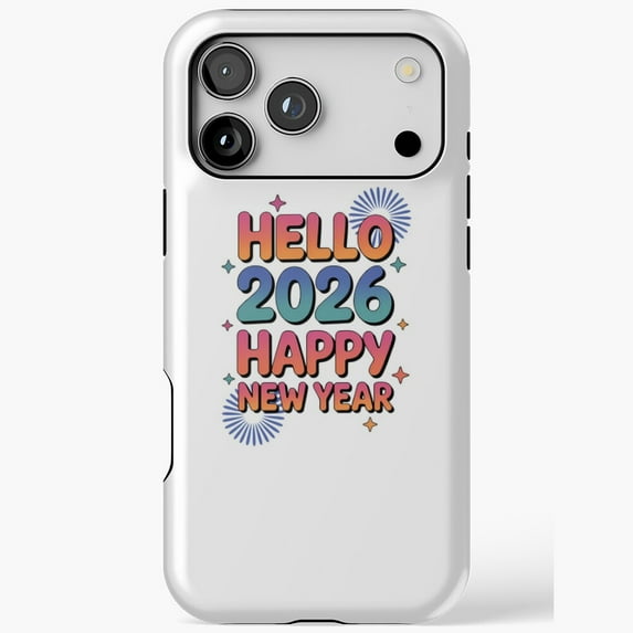 Hello 2026 Goodbye 2025 New Year Eve Phone Case iPhone Case 17 11 12 13 ...