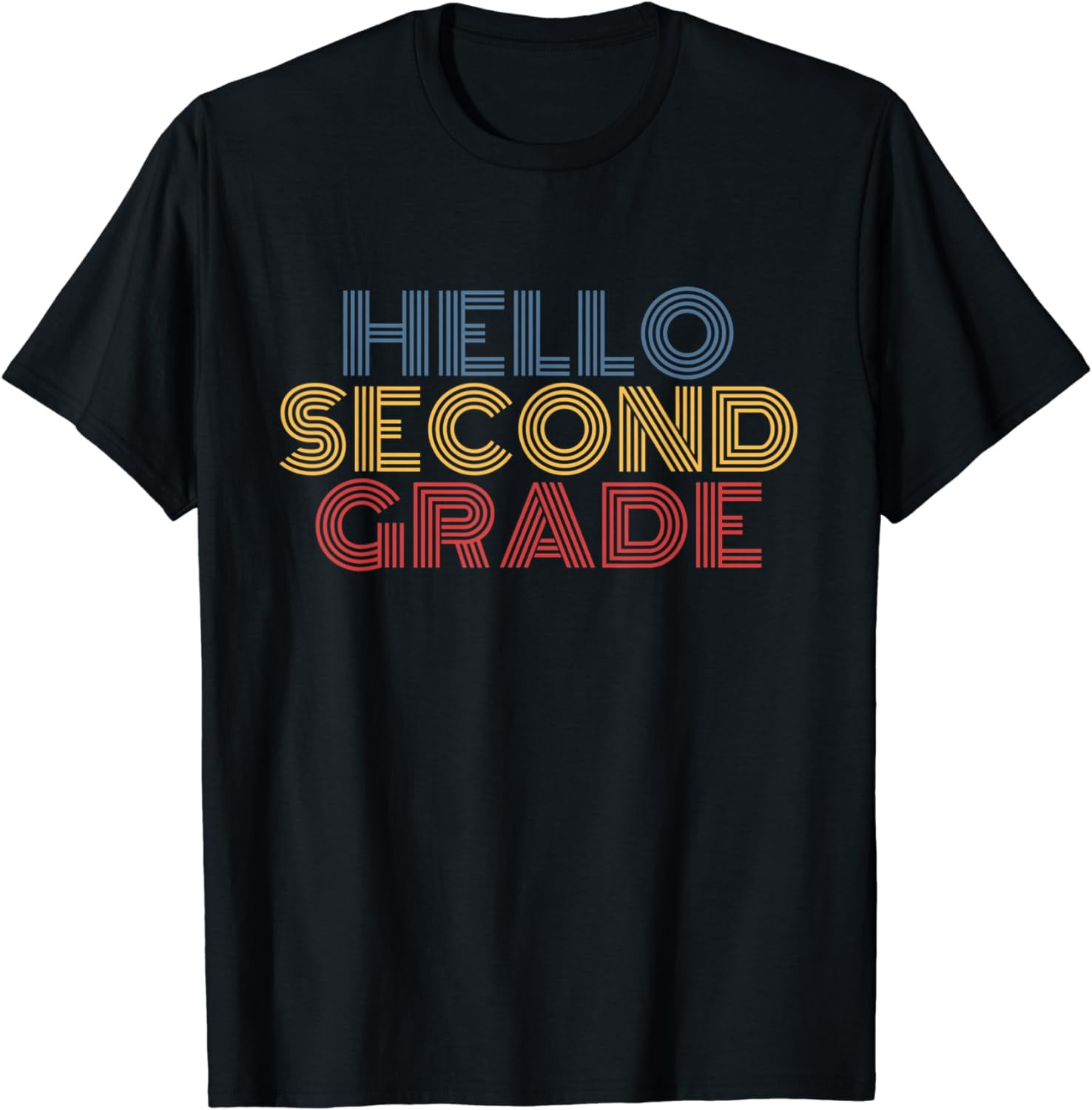 Hello 2nd Grade Teacher Students Back To School Class T-Shirt - Walmart.com