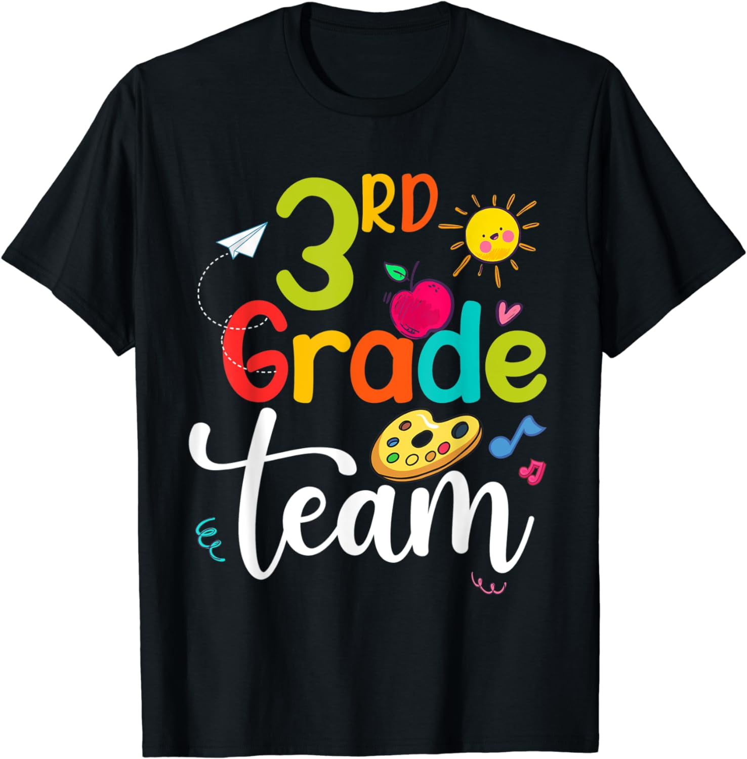 Hello 3rd Grade Team Happy First Day Of School T-Shirt - Walmart.com