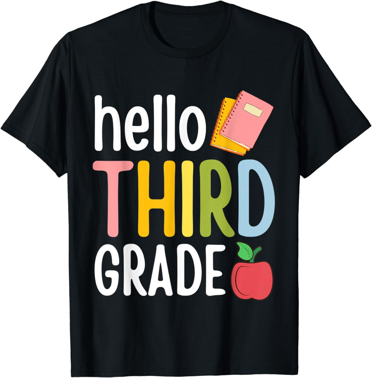 Hello 3rd Grade Team Third Grade Back to School Teacher Kid T-Shirt ...