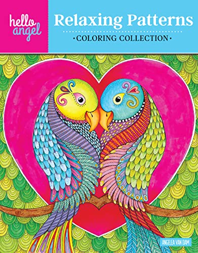 Pre-Owned Hello Angel Relaxing Patterns Coloring Collection (Design ...