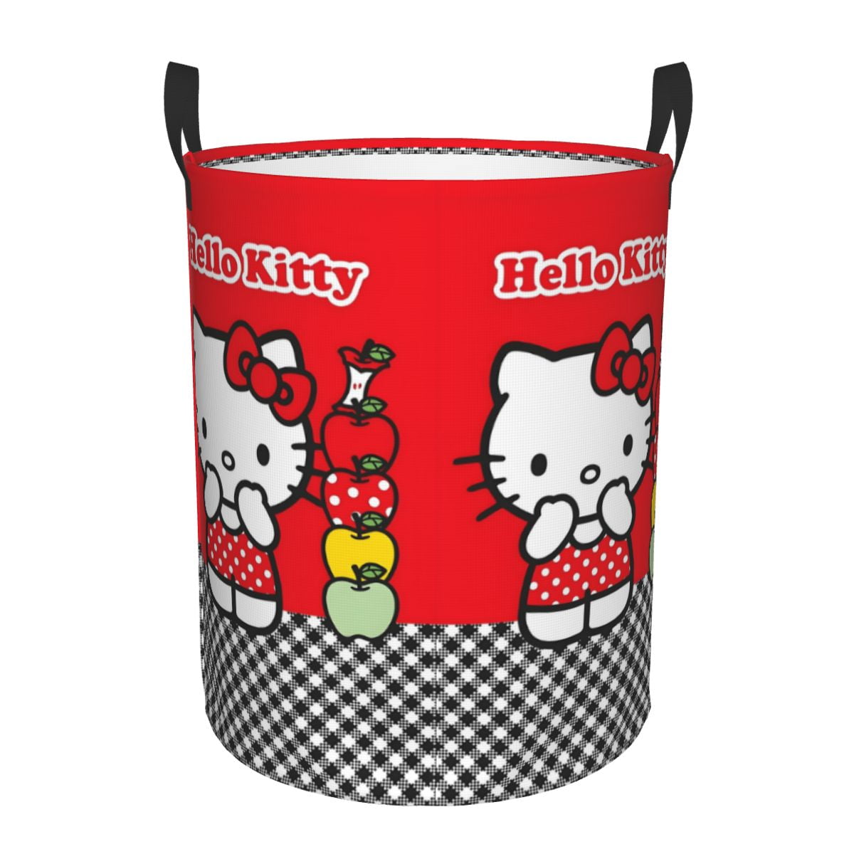 Hello Anime Cat Manga Cartoon Laundry Basket Kitt-y Collapsible Clothes ...