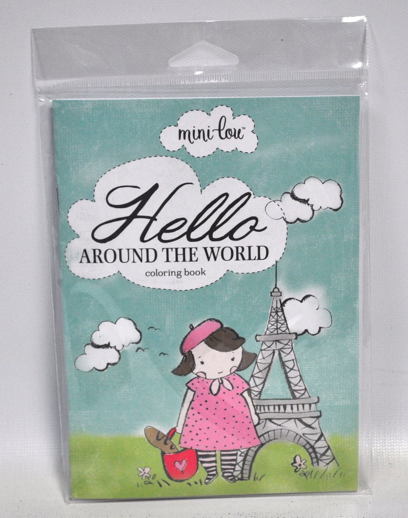 Hello Around the World Coloring Book - Walmart.com