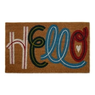 Novogratz Hello Hex Tile Hand Woven Doormat - Walmart.com