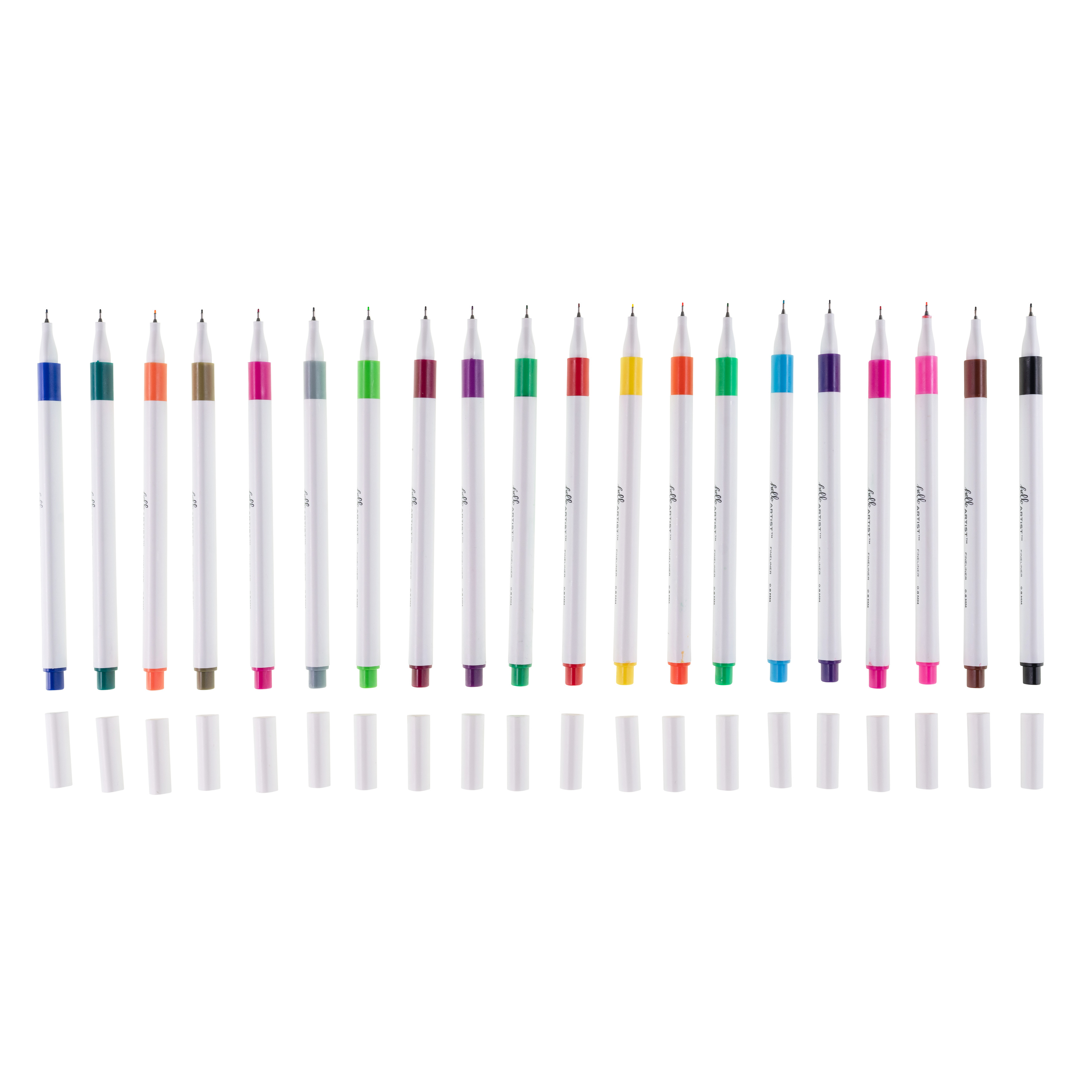 Hello, Artist! Fineliner Set, 20 Pieces - Walmart.com