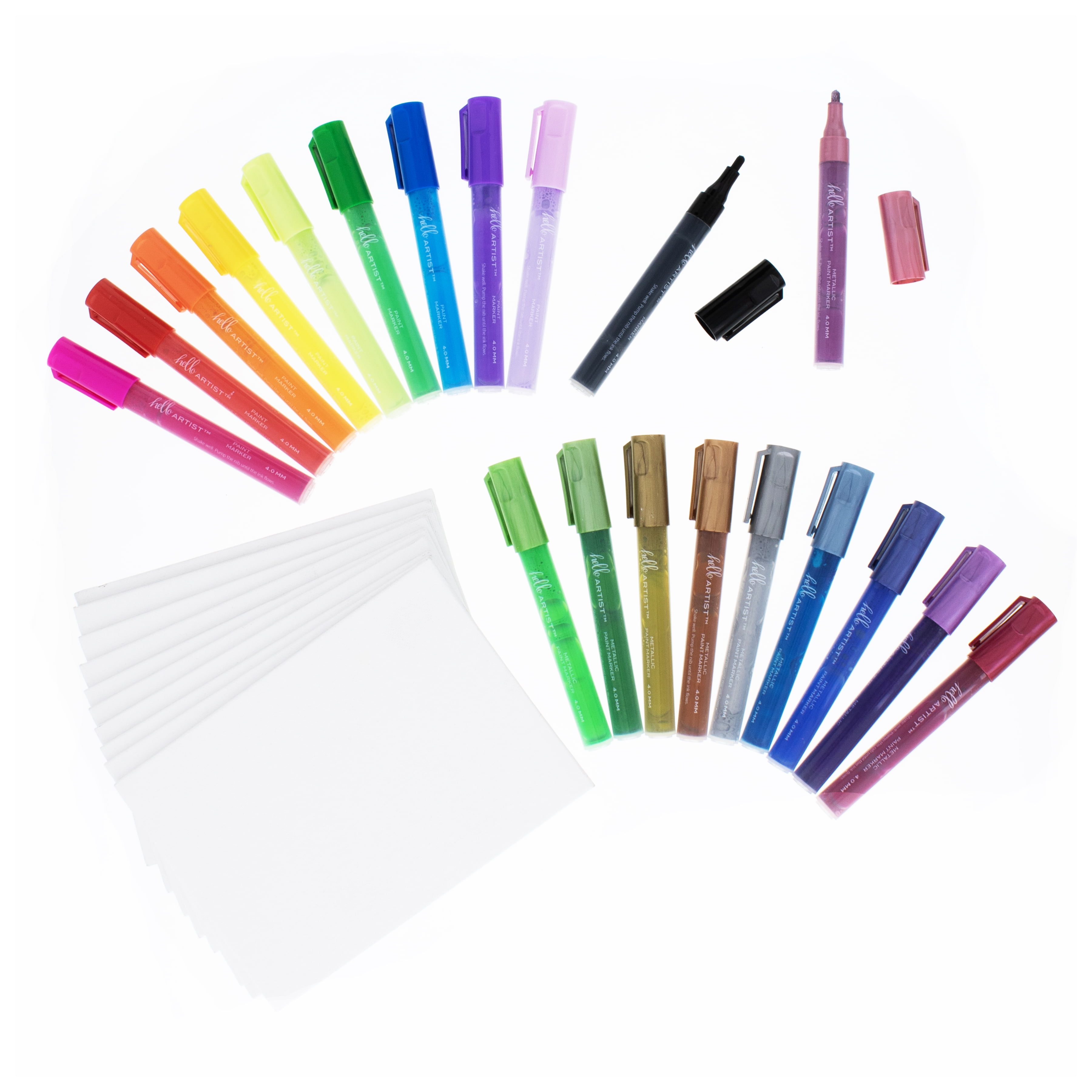 Hello, Artist! Paint Marker Gift Bundle - Walmart.com