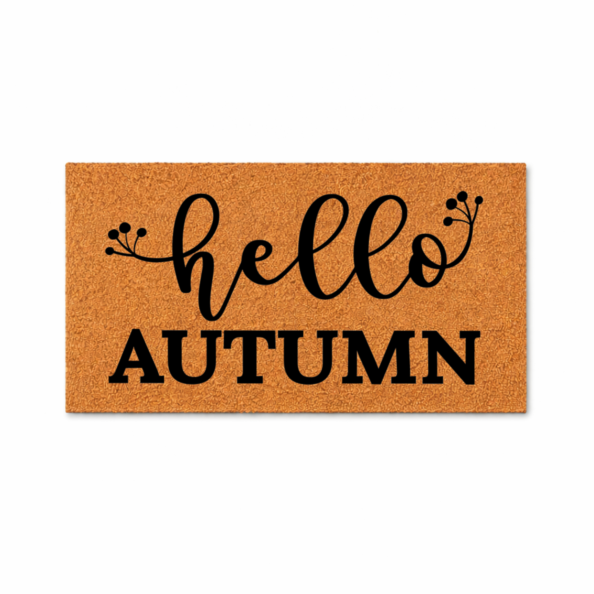 Hello Autumn Doormat, Seasonal Entryway Welcome Mat, Indoor Outdoor ...