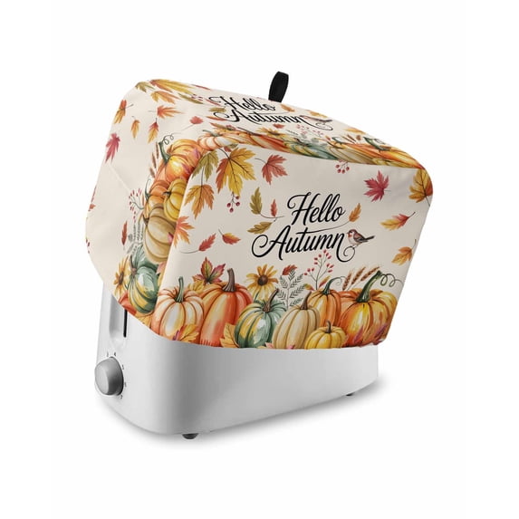 Hello Autumn Toaster Cover 4 Slice, Large Kitchen Appliance Covers ...