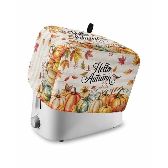 Hello Autumn Toaster Cover 4 Slice, Large Kitchen Appliance Covers ...