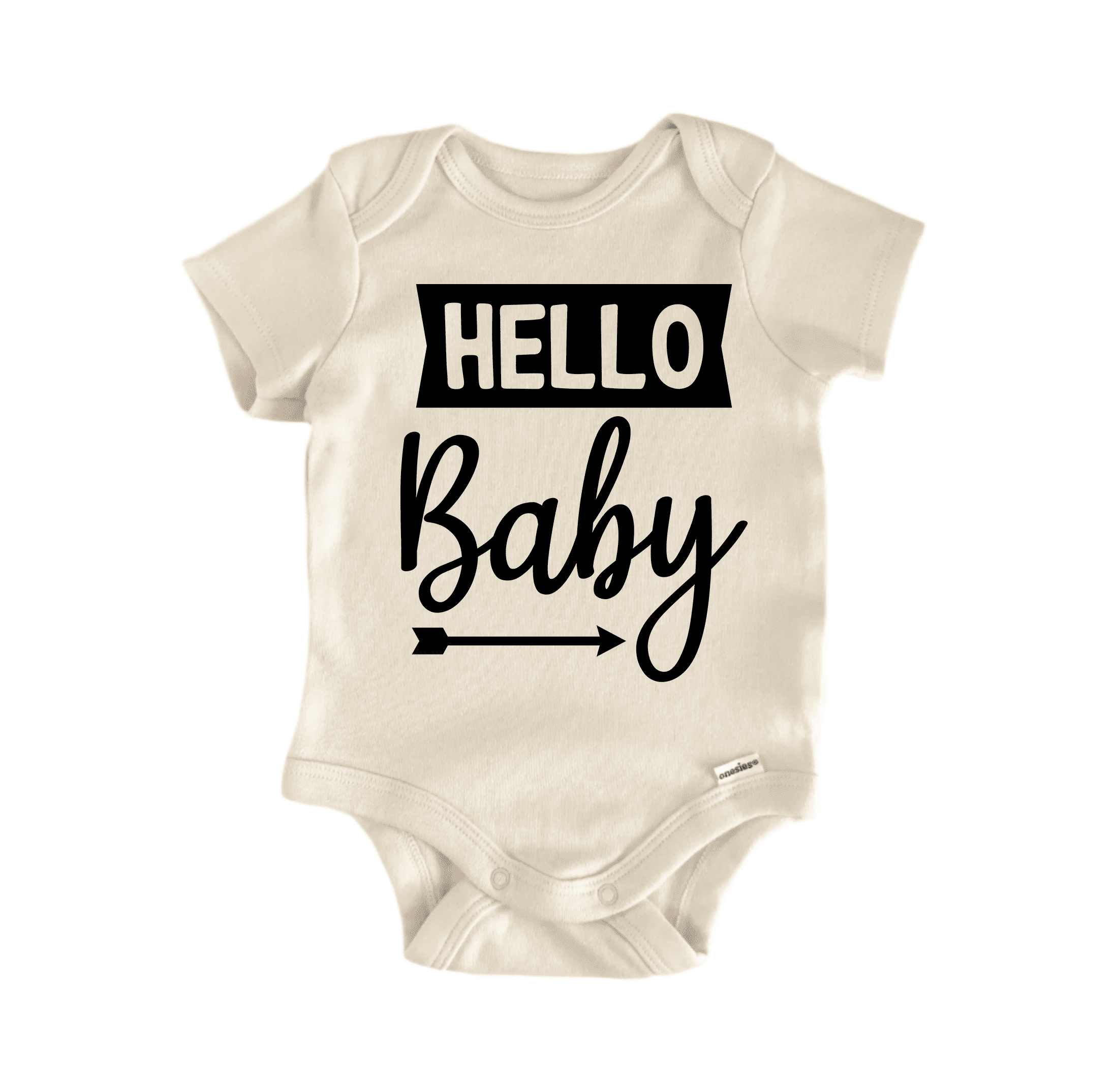 Hello Baby - Baby Boy Girl Clothes Infant Bodysuit Funny Cute Newborn ...