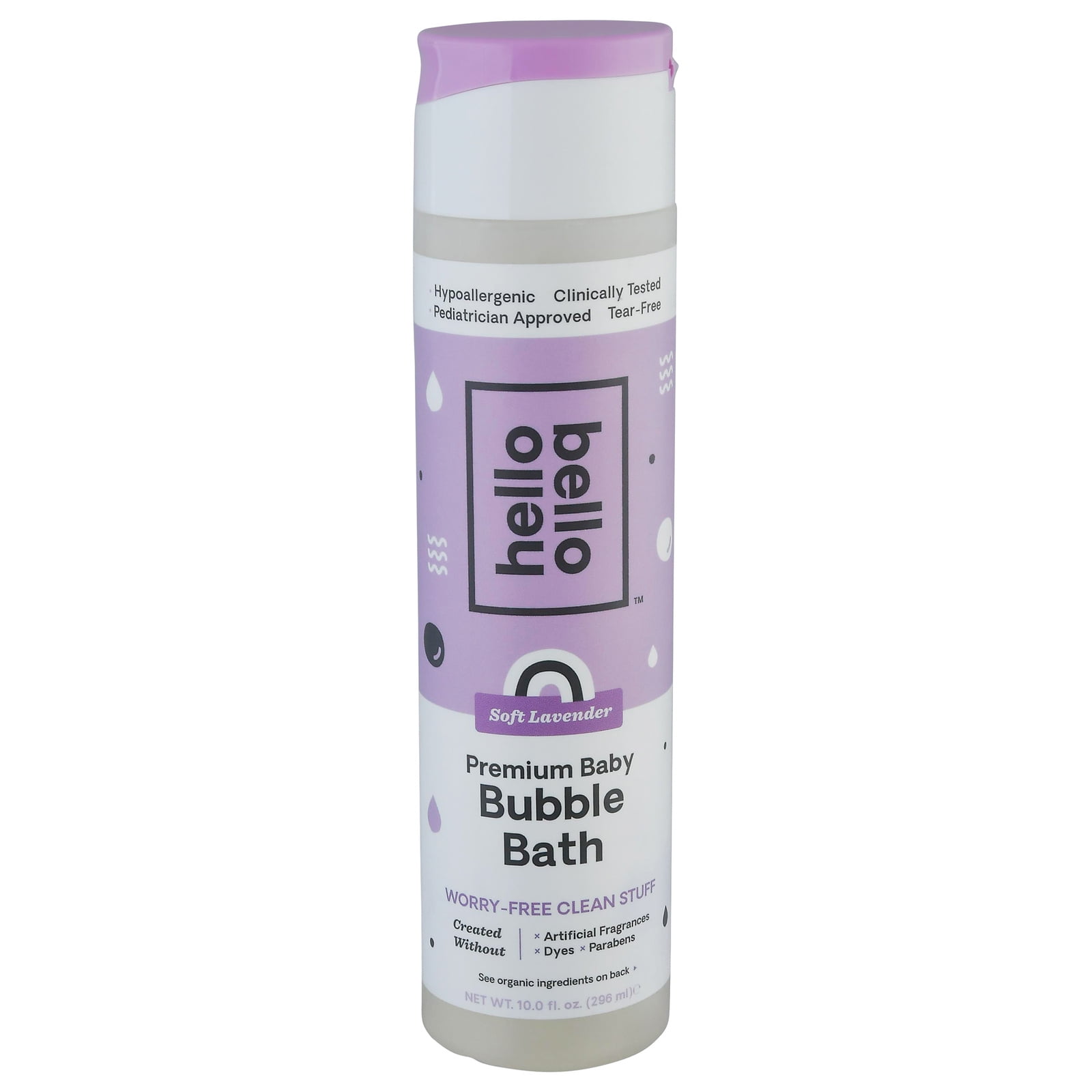 Hello Bello - Bubble Bath Lavender - EA of 1-10 FZ - Walmart.com