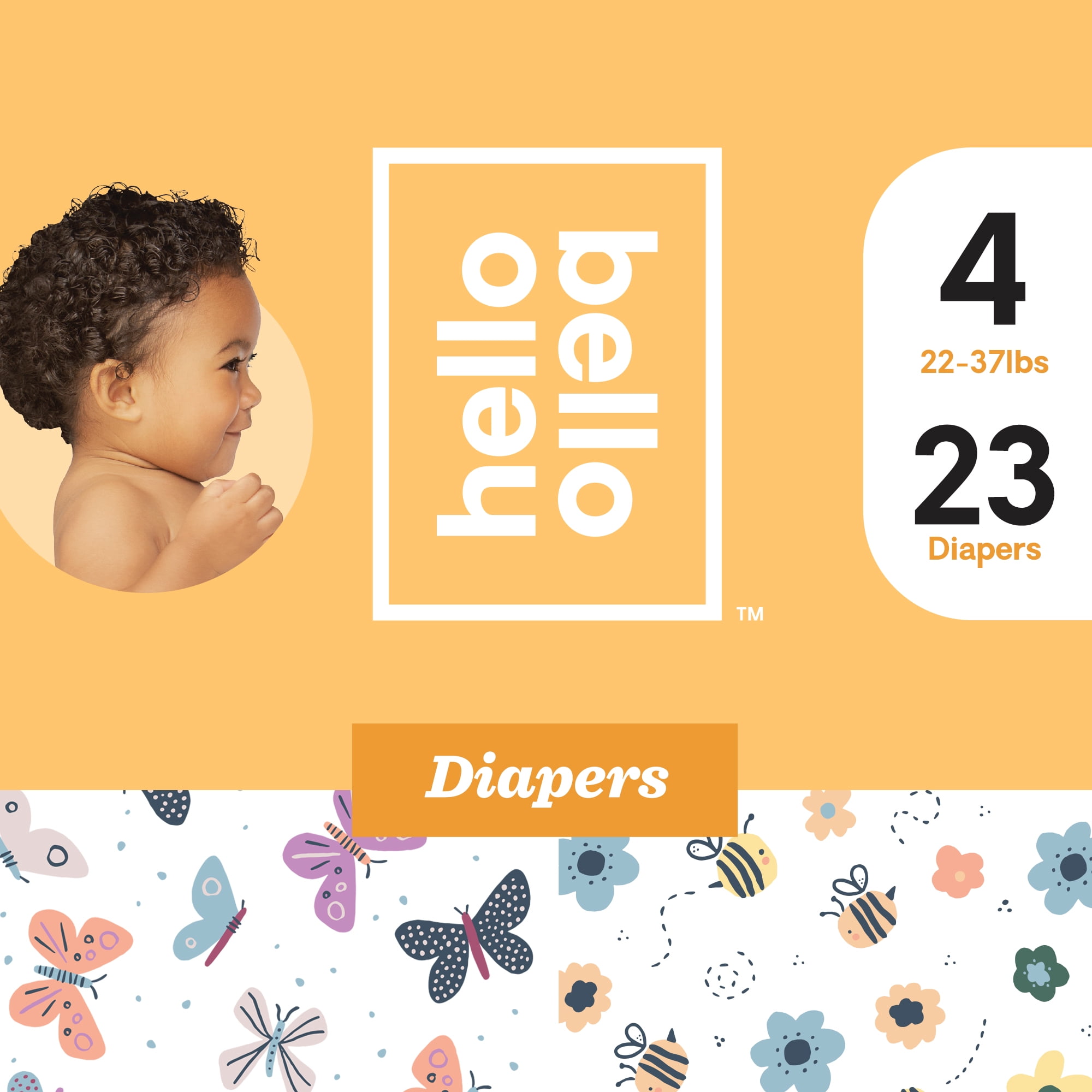 Hello Bello Diapers - Bee's Knees & Winging It - Size 4 (23ct ...