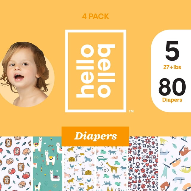 Hello Bello Diapers (Choose Your Size & Count) - Walmart.com