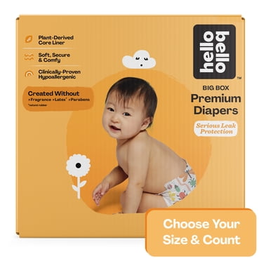 Hello Bello Premium Baby Diapers, Toddler Size 6, 42 Count (Select for ...