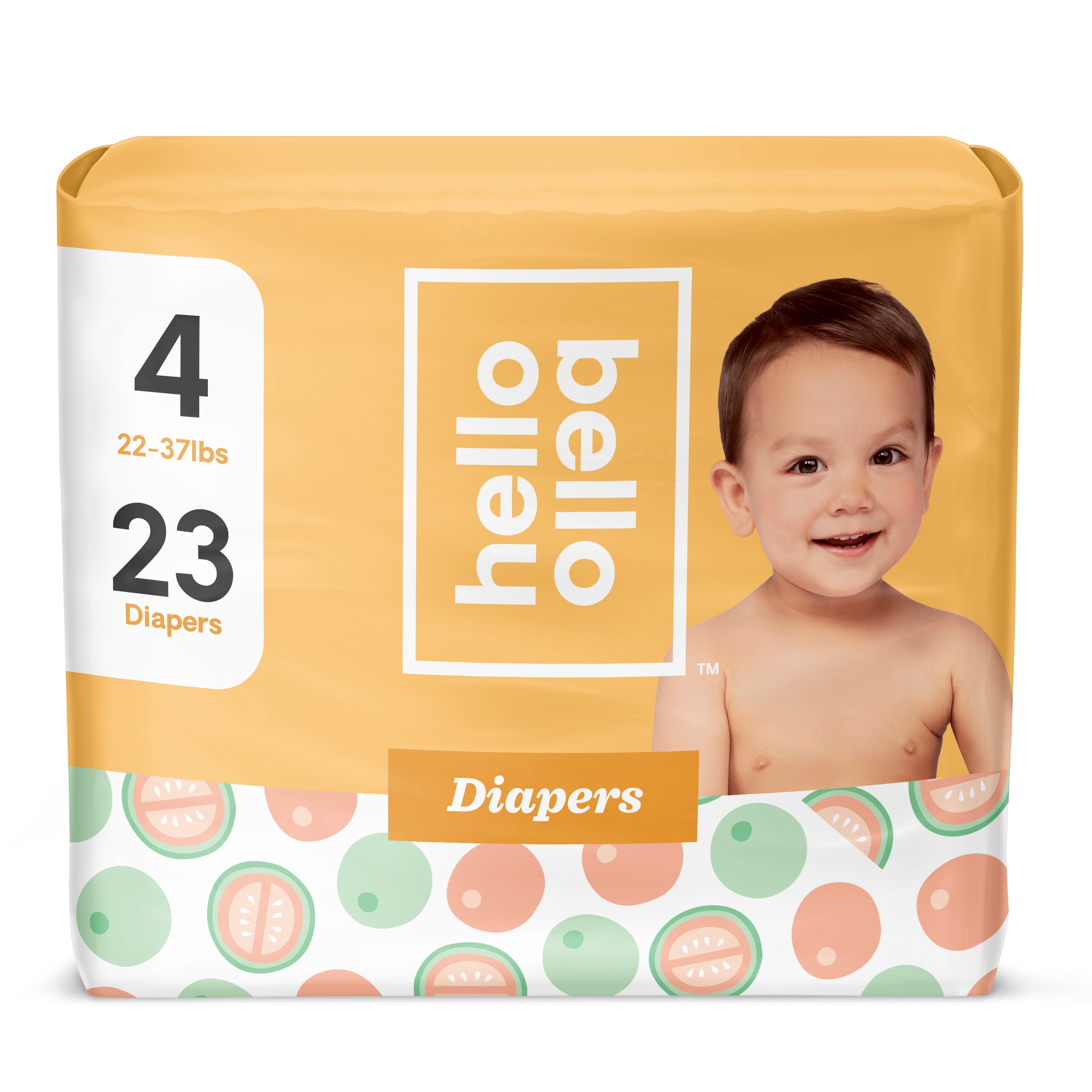 Hello Bello Diapers - Sweet Melons - Size 4 (23ct) - Walmart.com