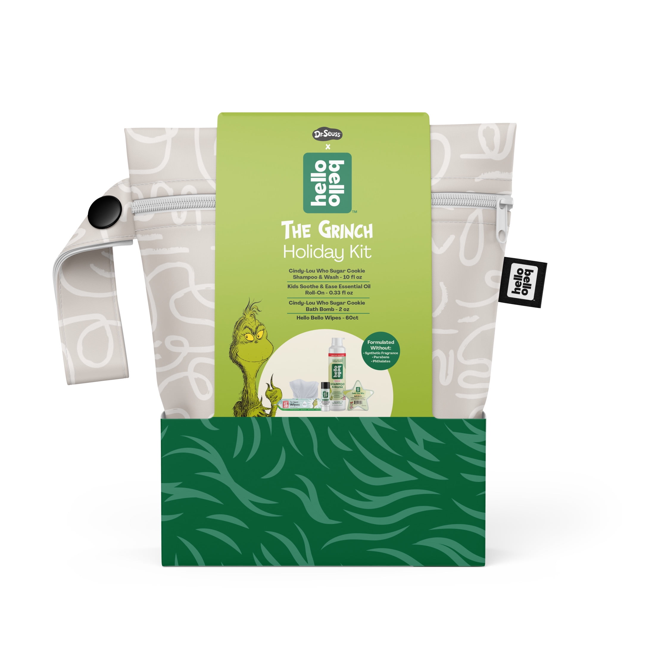 Hello Bello Dr. Seuss Limited Edition Gift Set, Green, Set of 4 ...