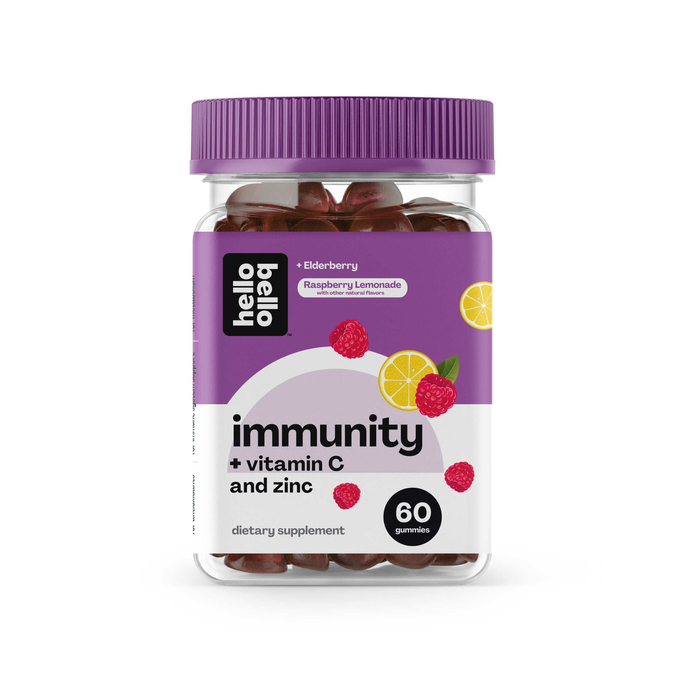 Hello Bello Elderberry Immunity Vitamins I Vitamin C and Zinc Infused ...