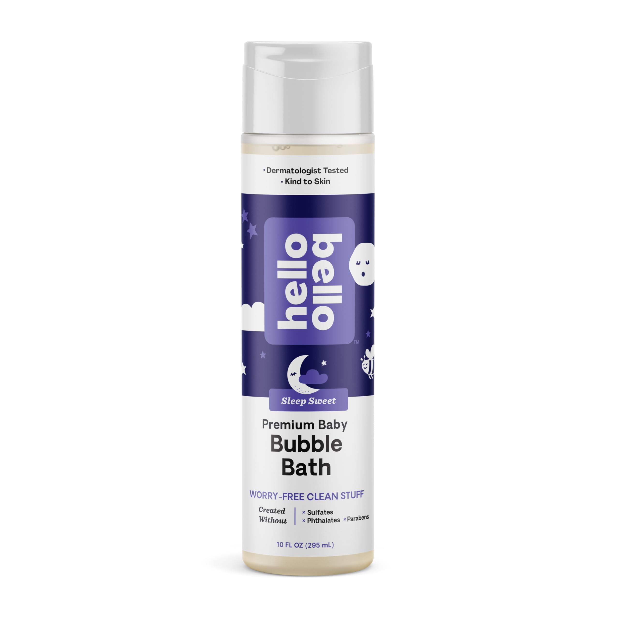 Hello Bello Nighttime Bubble Bath, Gentle Hypoallergenic Formula for ...
