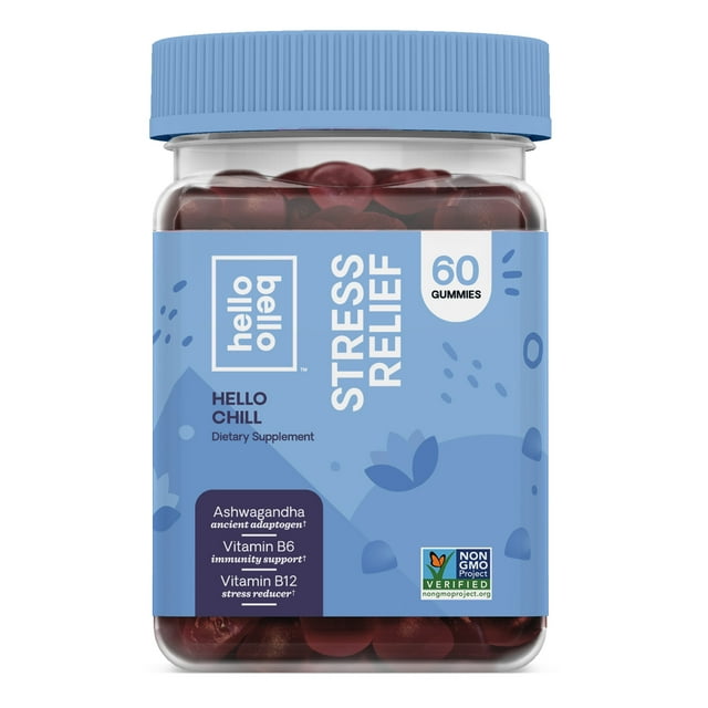 Hello Bello Stress Gummy Vitamin, 60ct - Walmart.com