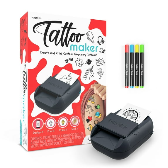 Hello Blink Tattoo Maker Temporary Body Art for Kids Ages 8+ - Walmart.com