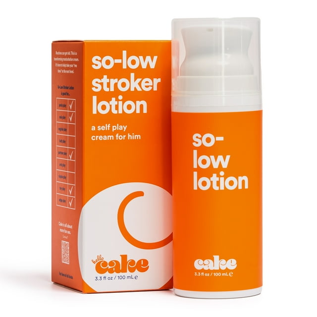 Hello Cake So-Low Lotion, Self-Play Cream & Lubricant for Men, 1.7 fl ...