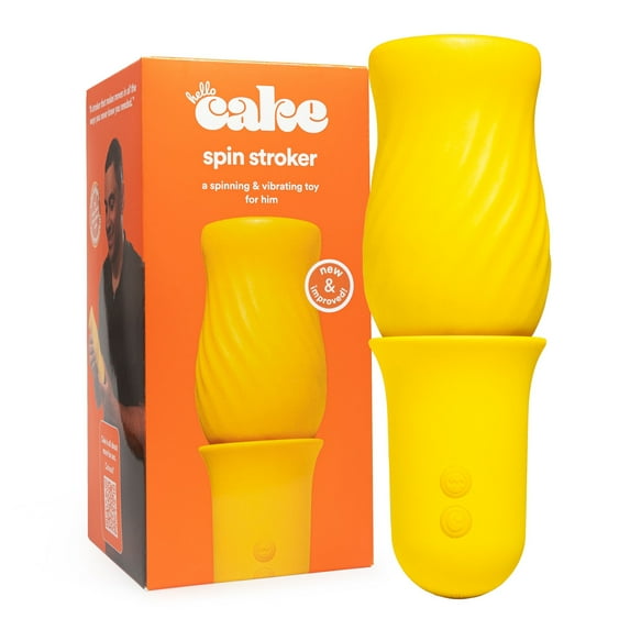 Hello Cake Spin Stroker, Vibrating Toy for him - Walmart.com